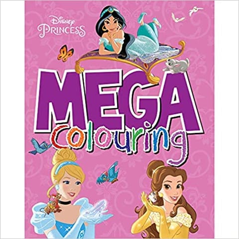 Disney Princess Mega Colouring