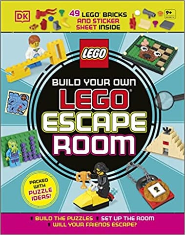 Build Your Own Lego Escape Room With 49 Lego Bricks And A Sticker Sheet ...