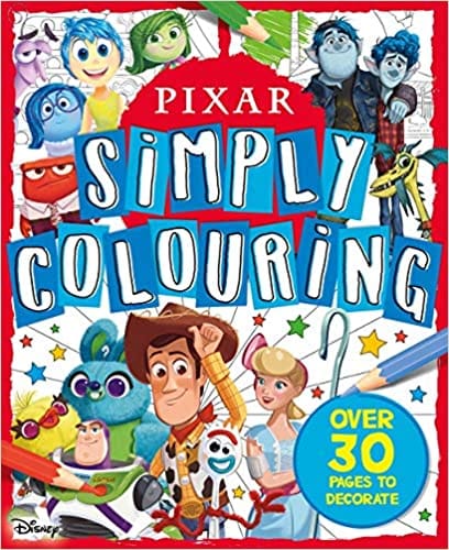 Pixar Simply Colouring