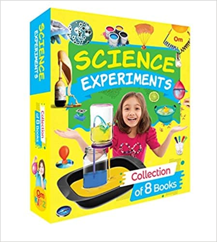 Science Experiments Collection Of 8 Books - Science Activity Book For Kids