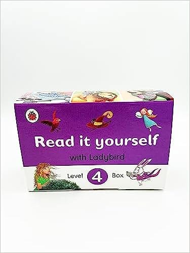 Read It Yourself With Ladybird (level 4) 8 Hardcover Books In Tuck Box