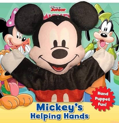 Disney Mickey Mouse Clubhouse Mickeys Helping Hands (book With Hand Puppet)