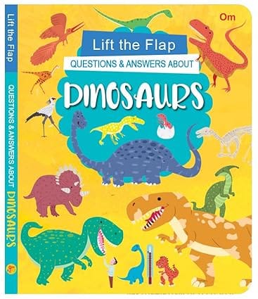 Lift The Flap Question & Answer About Dinosaurs- Activity Book For ...