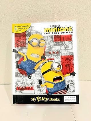 Illumination Presents Minions The Rise Of The Gru, My Busy Books ...